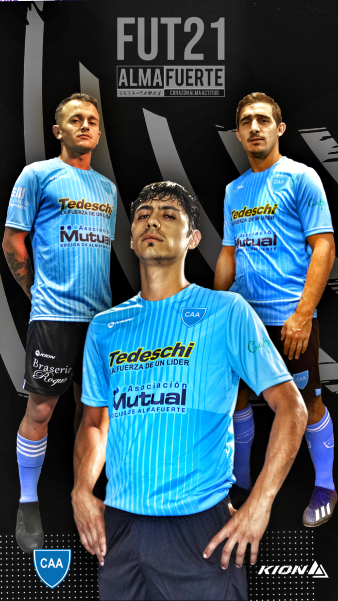 FUTBOL | Almafuerte presentó su nueva camiseta | Club Atlético Almafuerte