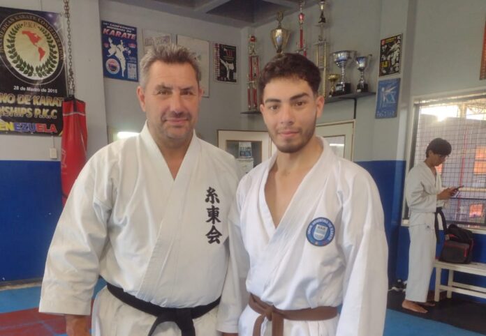 KARATE-DO | CHRISTIAN ROLON RINDIÓ EL EXAMEN DE CINTURÓN NEGRO DANES ...